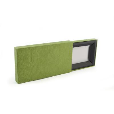 China Custom Paperboard Packaging Box with Insert Green Packaging Box Customized Logo for sale