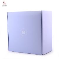 China Lightweight Corrugated Cardboard Shipping Boxes Custom Large Square 50x50x50cm for sale