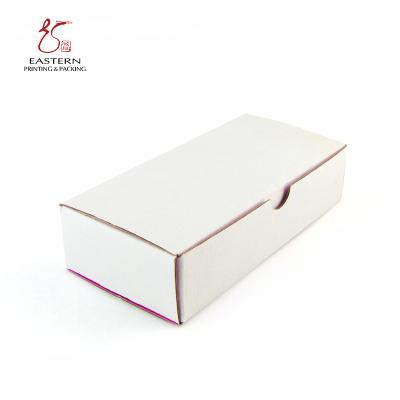 China Eastern 12cm Width Corrugated Cardboard Shipping Boxes With Colorful Inside for sale