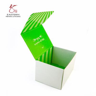 China Eastern 12cm Width Corrugated Cardboard Shipping Boxes With Colorful Inside for sale