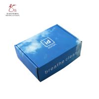 China Custom CMYK Offset Printing Corrugated Face Mask Packaging Boxes 4 Color for sale