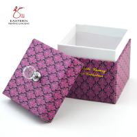 China Custom Luxury Candle Packaging Box with Lid and Base Eco-Friendly 4 Color Offset Printing for sale