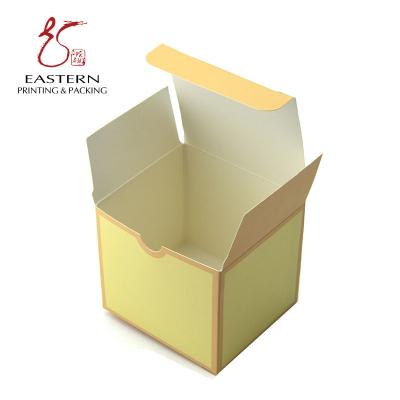 China SGS Foldable Cardboard Cosmetic Packaging Custom logo printed for sale