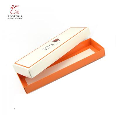 China Glossy Lamination Cosmetic Packaging Paper Box  With Lid And Bottom for sale