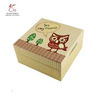 China Custom Recycled Cardboard Gift Boxes with Envelope Insert 2mm Gray Board for sale