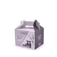 China Handled 20cm Width Custom Made Cardboard Boxes 45cm Length for sale