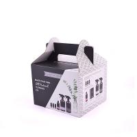 China Handled 20cm Width Custom Made Cardboard Boxes 45cm Length for sale