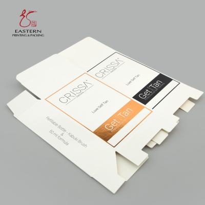 Cina CMYK piani che stampano lo SGS Skincare su ordinazione che imballa, contenitori decorativi di cartone per il corpo sfregano in vendita