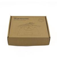 China Custom Kraft Corrugated Cardboard Mailing Boxes 3 Ply E Flute Offset Printing for sale