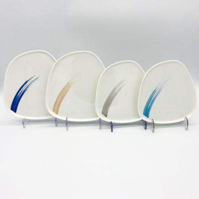 Cina Cina porcellana cena set colorato bianco polacco porcellana stoviglie in vendita
