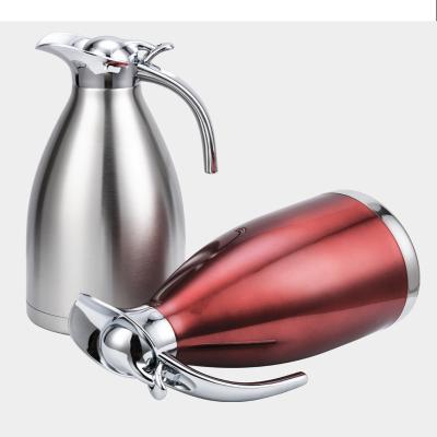 China 1.5L/2L Thermos Koffiepot Hotel Gastenkamerbenodigdheden Vacuümgeïsoleerde ketel Te koop