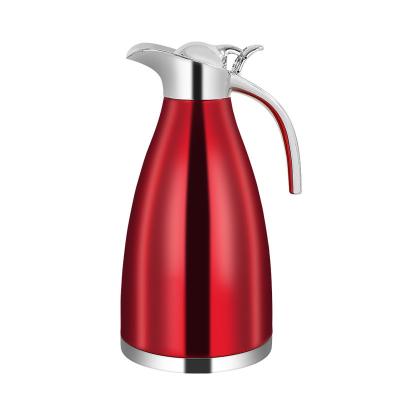 China 1.5L/2L Thermos Koffiepot Hotel Gastenkamerbenodigdheden Vacuümgeïsoleerde ketel Te koop
