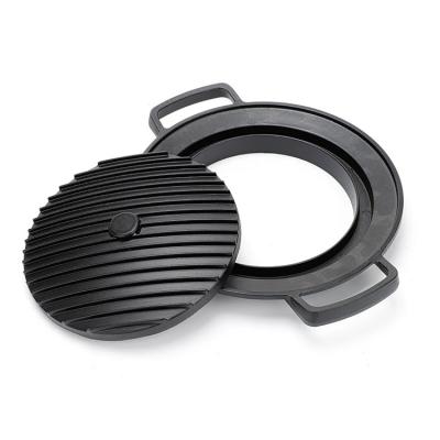 Cina Leggio di alluminio Grill portatile barbecue attrezzature di cottura commerciali nero in vendita
