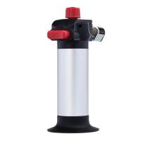 China Windproof Butane Kitchen Torch Lighter 1300C Adjustable Flame Piezoelectric Ignition for sale