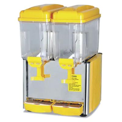 Cina Dispenser di bevande fredde gialle 12L Dispenser di succo in acciaio inossidabile in vendita