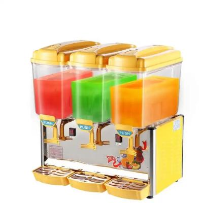 Cina Dispenser di bevande fredde gialle 12L Dispenser di succo in acciaio inossidabile in vendita