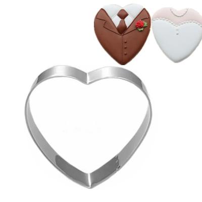 Cina Taglia biscotti a forma di cuore per fai da te attrezzature da forno commerciali personalizzate in vendita