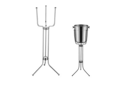 China SS304 Champagne Ice Bucket With Stand Coffee Bar Equipment for sale