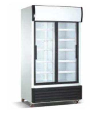 Cina Commercial Glass Door Cooler Bevande Frigorifero Supermercato Frigorifero in vendita
