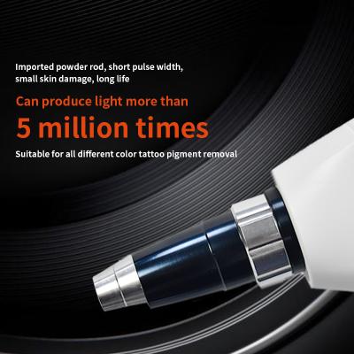 Cina Q-Switch ND YAG Pico Laser Machine Rimozione del tatuaggio Carbon Stripping Whitening in vendita