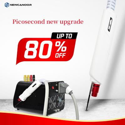Cina Apparecchiature portatili per saloni di bellezza Q Switch ND YAG Laser Tattoo Removal Machine in vendita