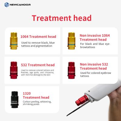 Cina Apparecchiature portatili per saloni di bellezza Q Switch ND YAG Laser Tattoo Removal Machine in vendita