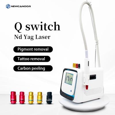 China Picoseconde laser tatoeageverwijderingsmachine voor permanente tatoeageverwijdering en pigmentverwijdering Te koop