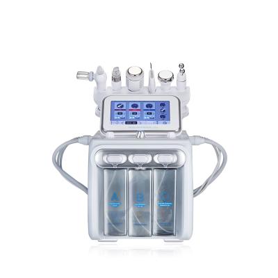 China 6 In 1 Hydrafacial Machine  , Hydro Oxygen Facial Machine OEM Support for sale