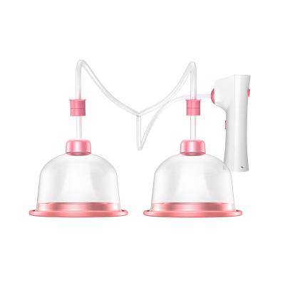 China Breast Care Vacuum Sucking Dual Handheld Massager Portable Design for sale