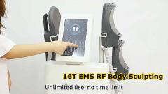 16 Tesla EMS RF Body Sculpting Machine for Medspas