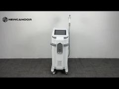 Permanente 808 diode laser machine voor bikini arm en gezichtshaar verwijdering