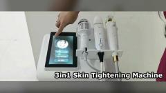 3in1 RF Microneedling HIFU Skin Tightening Machine