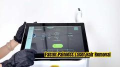 Professional 1000W Triple Wavelength Laser Hair Removal