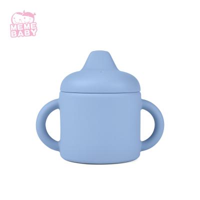 中国 シリコーンの赤ん坊のコップのDrinkware Ecoの北欧のわら水Sippyの再使用可能なコップ 販売のため