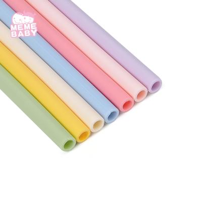 Cina Silicone animale del bambino di forma che beve Straw Custom Soft Foldable in vendita