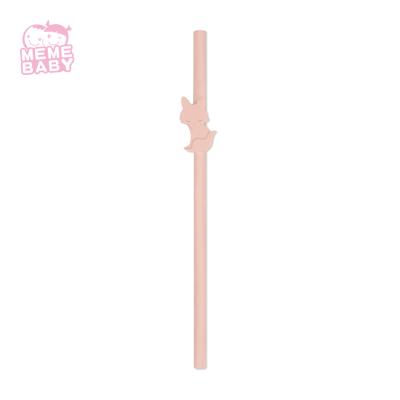 Cina Silicone animale del bambino di forma che beve Straw Custom Soft Foldable in vendita