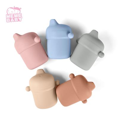 Cina Elementi essenziali d'alimentazione del silicone di Sippy del bambino Spillproof della tazza che preparano il commestibile 100% della tazza bevente in vendita