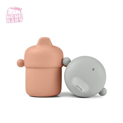 Cina Elementi essenziali d'alimentazione del silicone di Sippy del bambino Spillproof della tazza che preparano il commestibile 100% della tazza bevente in vendita