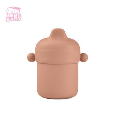 Cina Elementi essenziali d'alimentazione del silicone di Sippy del bambino Spillproof della tazza che preparano il commestibile 100% della tazza bevente in vendita