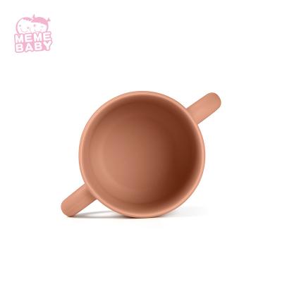 Cina I bambini innaffiano l'insieme d'alimentazione bevente 120g delle stoviglie della cena dei bambini di Silicone Baby Cup dell'istruttore in vendita