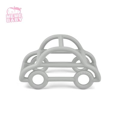 China O carro livre macio de Teether Bpa do silicone do bebê deu forma ao brinquedo acalmando-se infantil de Hollowen dos dentes da criança dobrável da educação das crianças à venda