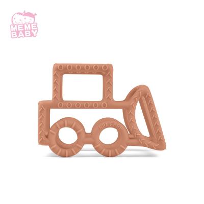 Cina I bambini svegli masticabili molari dell'automobile di Teether Disney del silicone non tossico giocano il giocattolo di crepitio mettere i denti in vendita