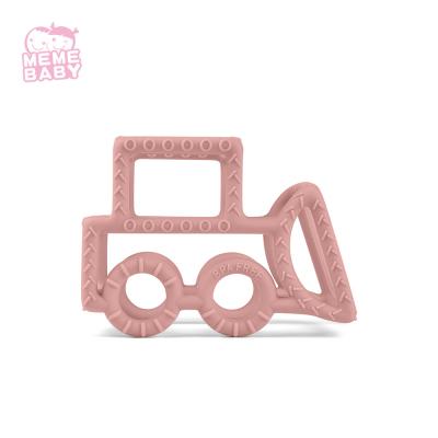 Cina I bambini svegli masticabili molari dell'automobile di Teether Disney del silicone non tossico giocano il giocattolo di crepitio mettere i denti in vendita