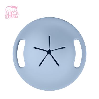 Cina Tazza dello spuntino del silicone di forma dell'astronave con tossico infrangibile di benvenuto dell'OEM del coperchio non in vendita