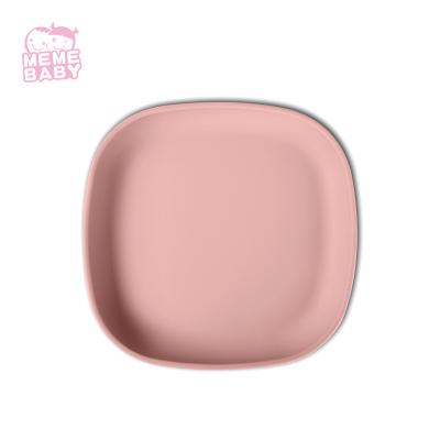 Cina Piastrina benvenuta su misura del silicone del bambino dell'OEM per lo svezzamento del bambino in vendita