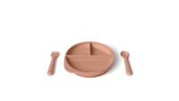 China Soft Comfortable Silicone Dinner Plate With CPC Certification for sale