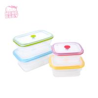 China Customized Collapsible Silicone Tableware Set Foldable Colorful for sale