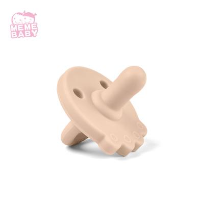 Cina Bambino flessibile Toy Round Shape mettente i denti della tettarella del capezzolo del silicone del commestibile in vendita