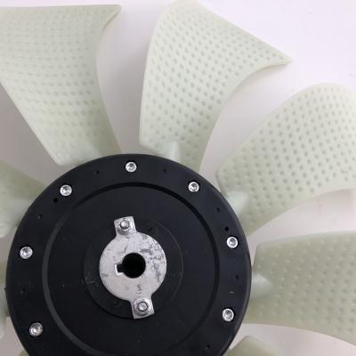 China Moly 18000m3/h 20000m3/h axial evaporative air cooler 9 pcs nylon fan blade for sale
