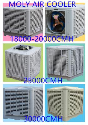 China Moly Water Evaporation Inverter Air Coolers Fresh Air Cooler Evaporative Air Conditioner for sale